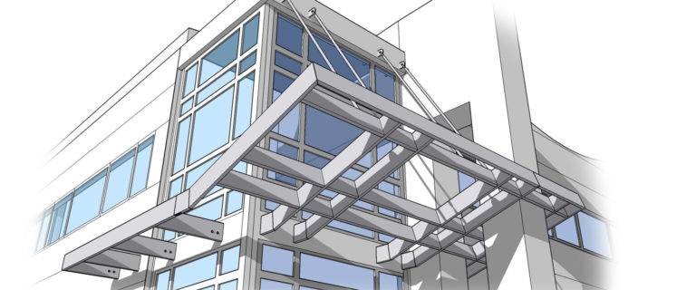 Designer Canopies, Louver Canopy, Building Canopy Design, Canopy ...